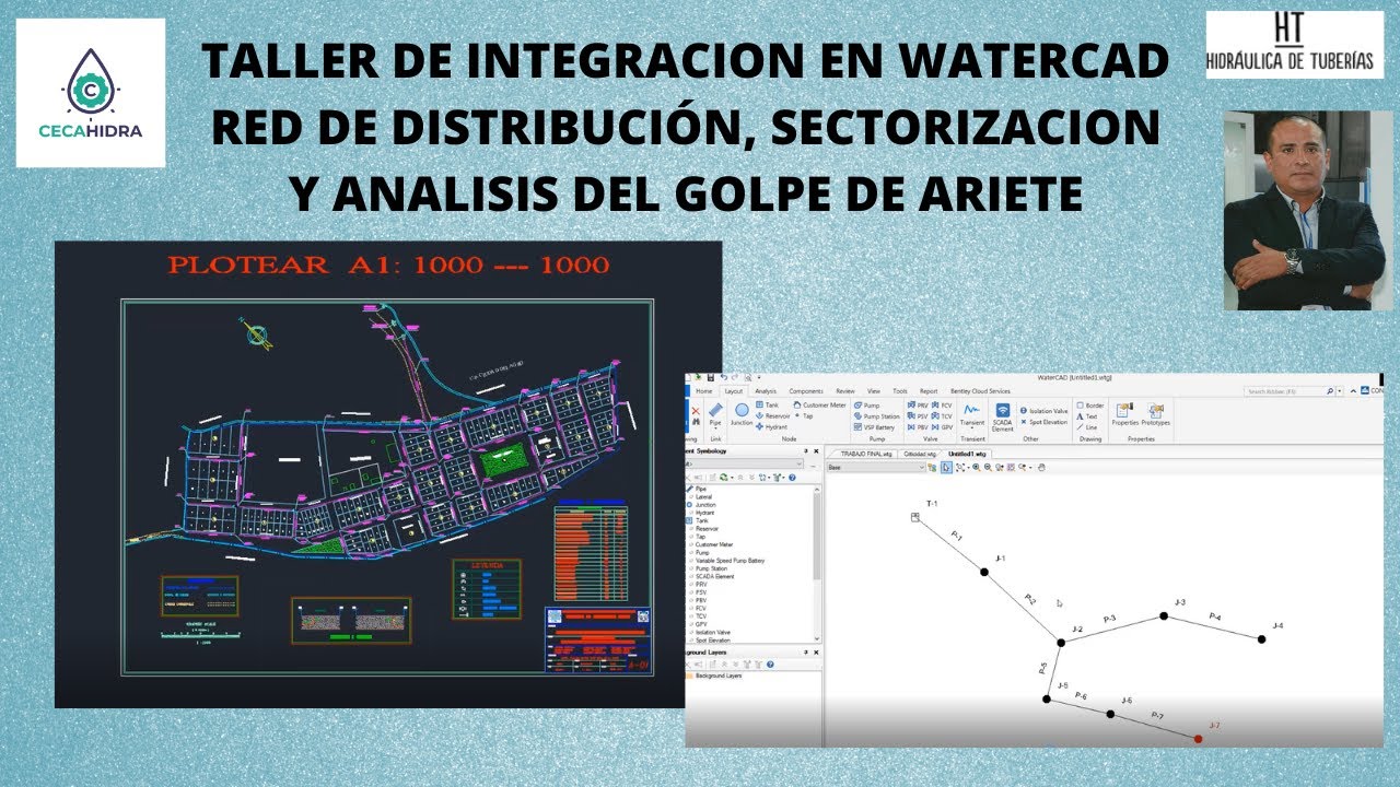 TALLER DE INTEGRACION - WATERCAD - YouTube