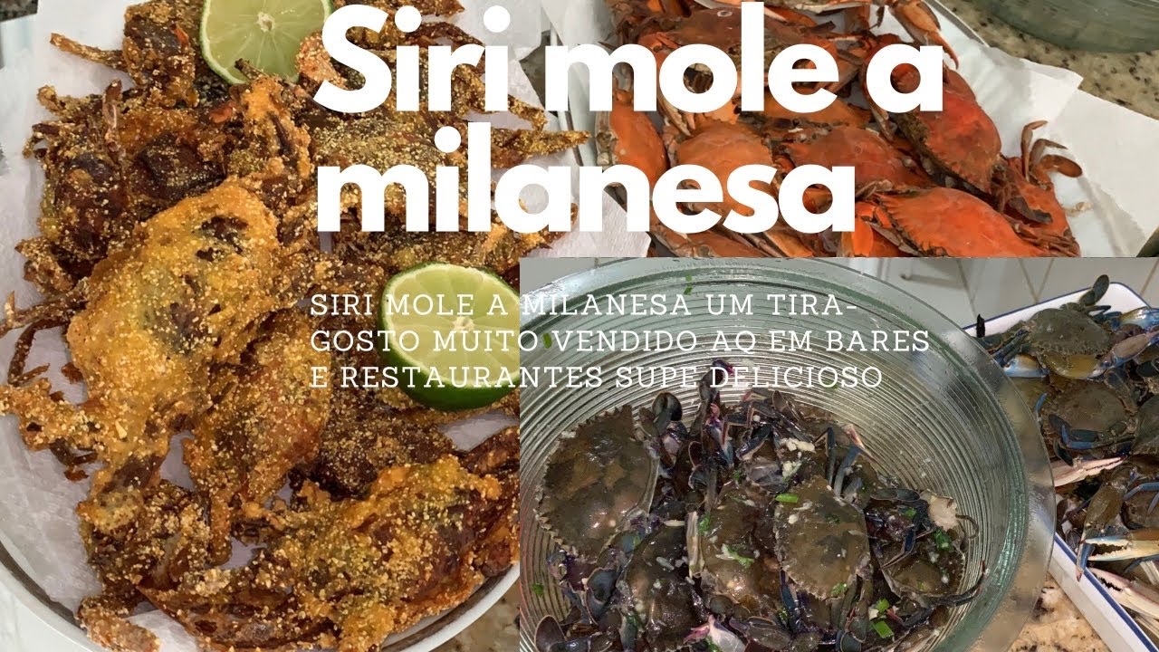 Como fazer siri mole á milanesa/passo a passo 😋 - YouTube