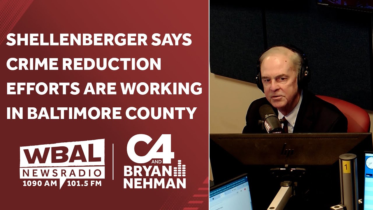 Shellenberger says crime reduction efforts are working in Baltimore ...