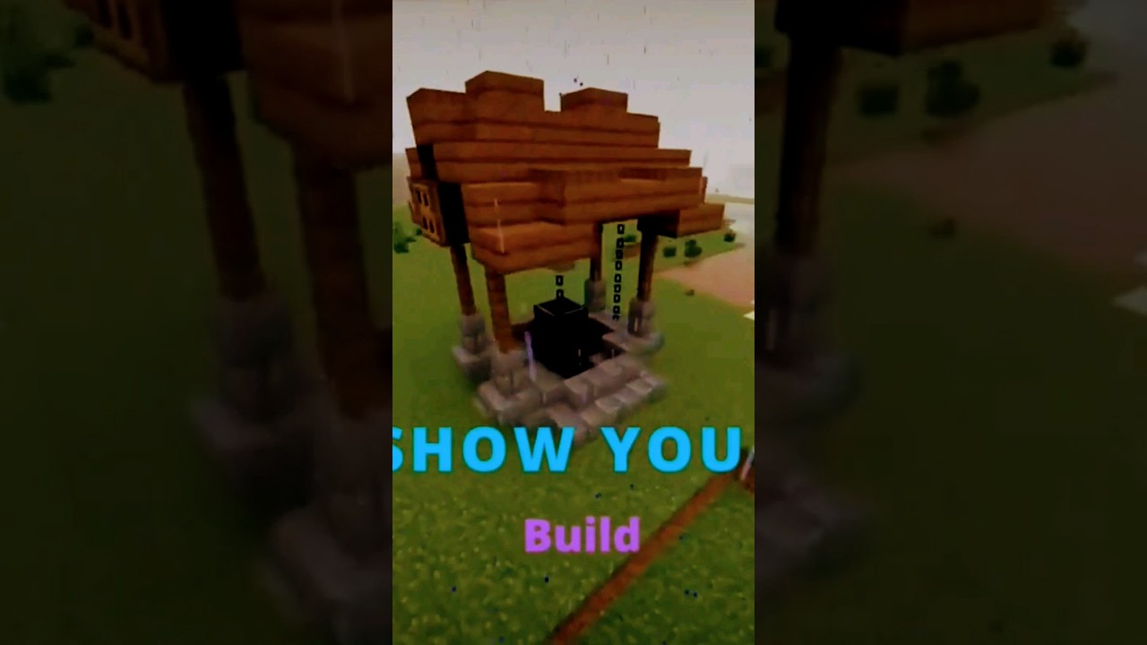How to build a well in minecraft - YouTube