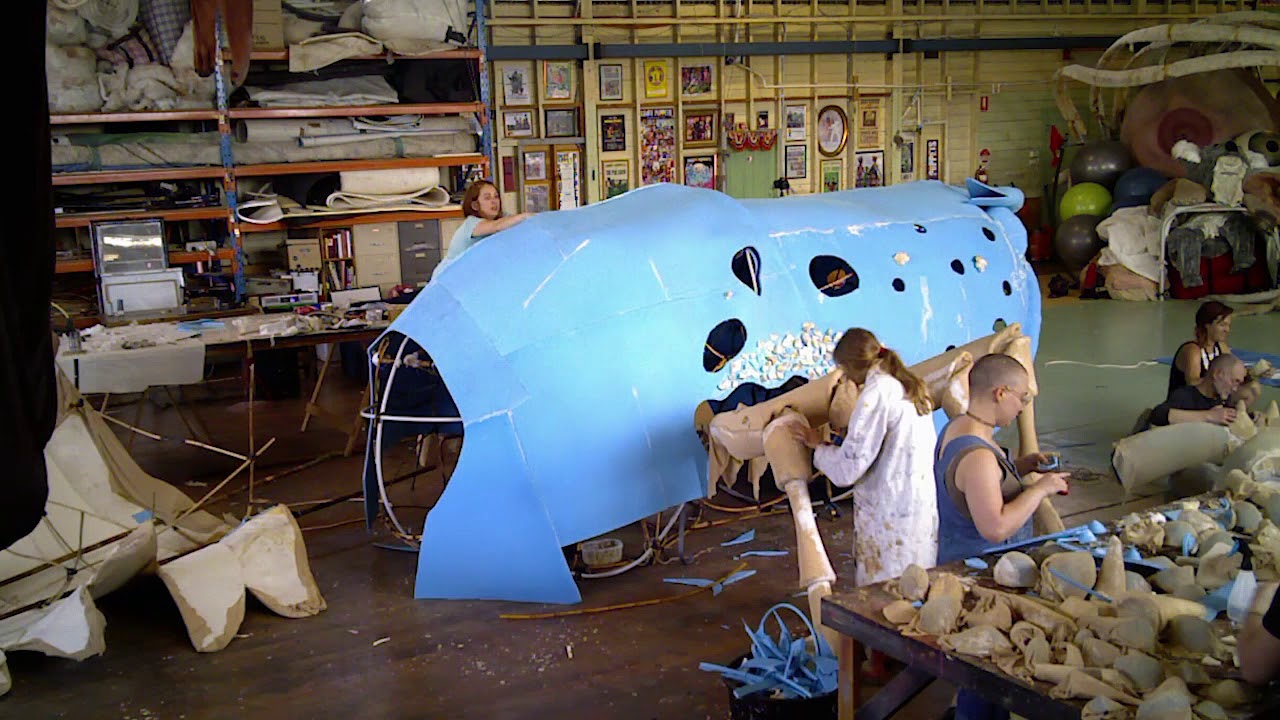 Building Asta the Giant Crayfish - YouTube