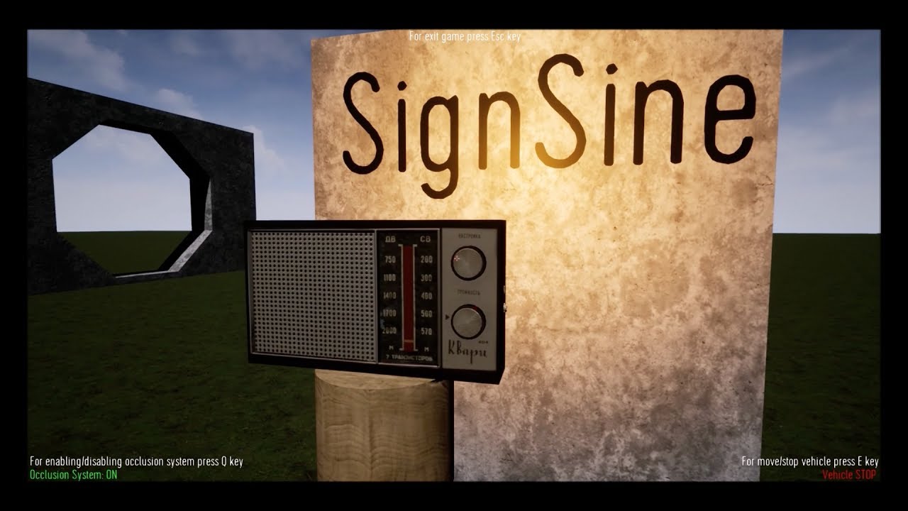 Spatial audio and custom audio occlusion system Unreal - YouTube