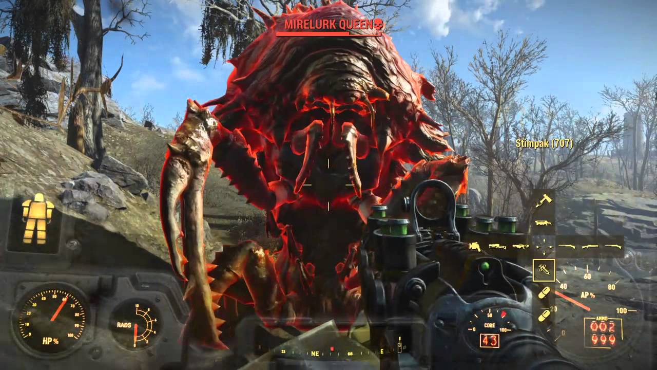 Fallout 4: Wild Mirelurk Queen - YouTube