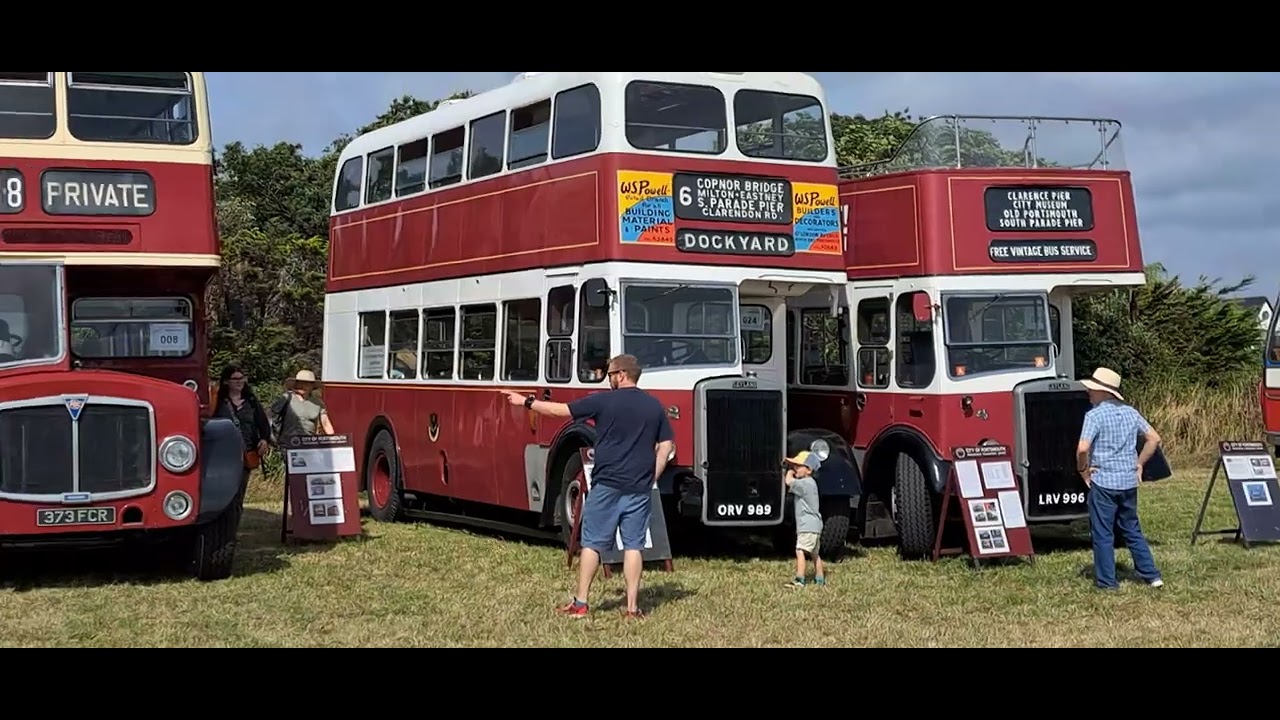 Stokesbay Bus Rally 2024 in Gosport #buses #busspotter #busspotting # ...