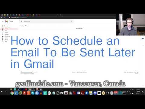 How to Send an Email at a Later Time or Day using Gmail (Schedule Send ...