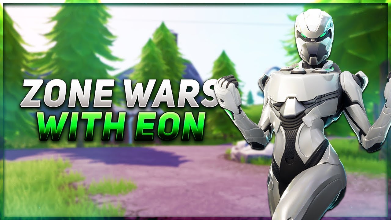 Joining a Streamers Zone Wars with Eon Skin! ($300 Skin) - YouTube