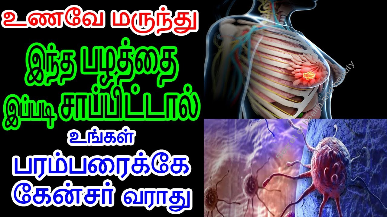 இந்த பழத்தை இப்படி சாப்பிட்டால் உங்கள் பரம்பரைக்கே கேன்சர் வராது ...