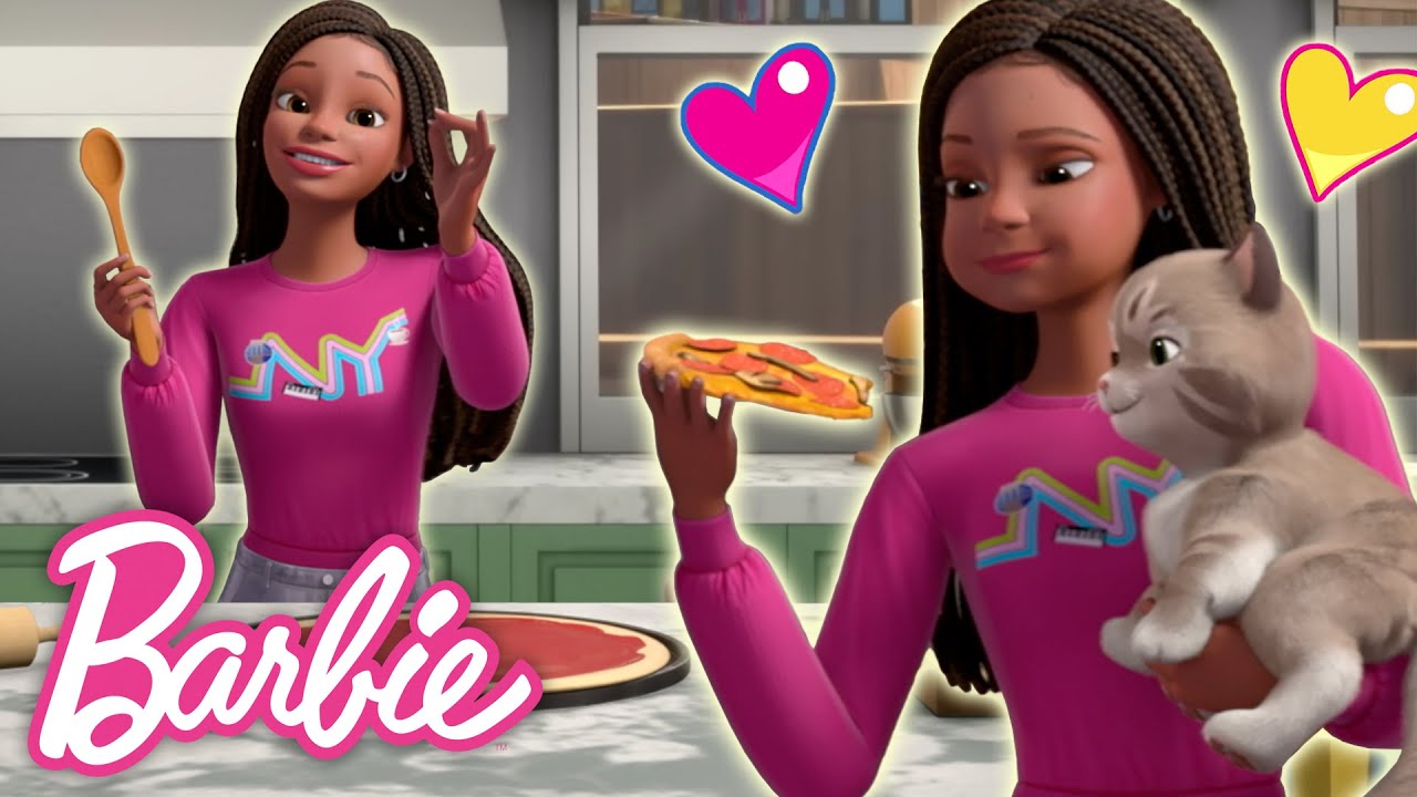 Make Your Own NY 🍕! | Barbie Life In The City | Barbie Clips - YouTube