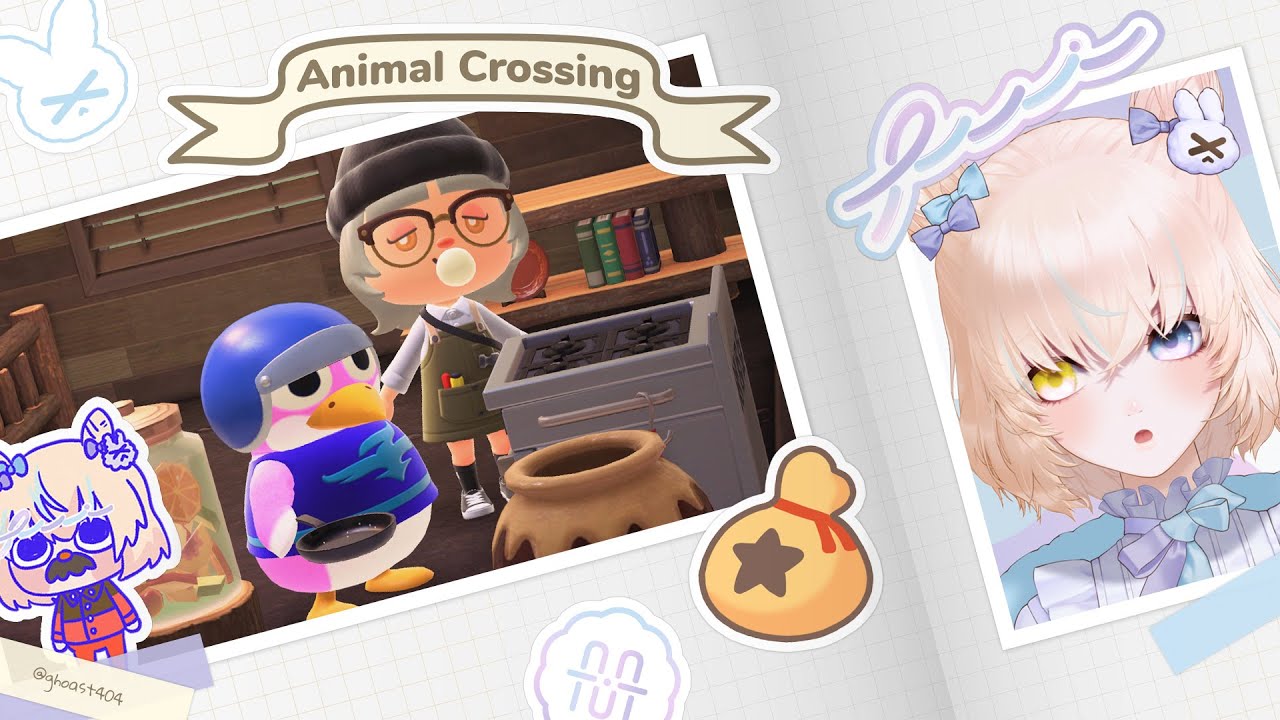 【Animal Crossing】terraforming + daily chores #3【EN/JP/KR OK | VTuber ...