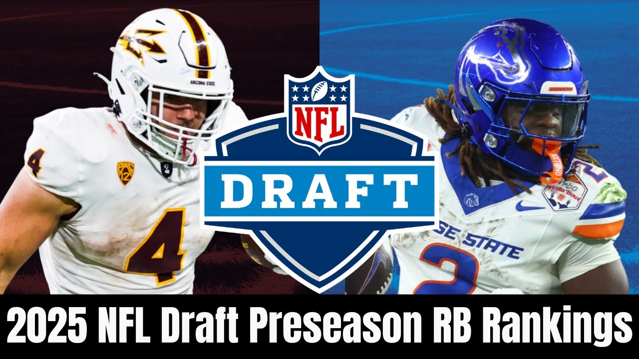 Top 15 Running Backs In The 2025 NFL Draft! - YouTube