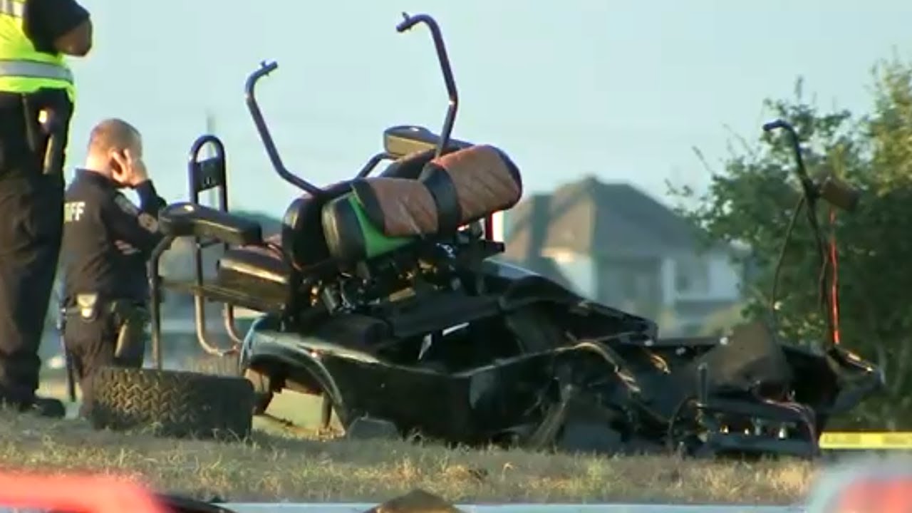 2 killed after golf cart and SUV crash in Cypress area, deputies say ...