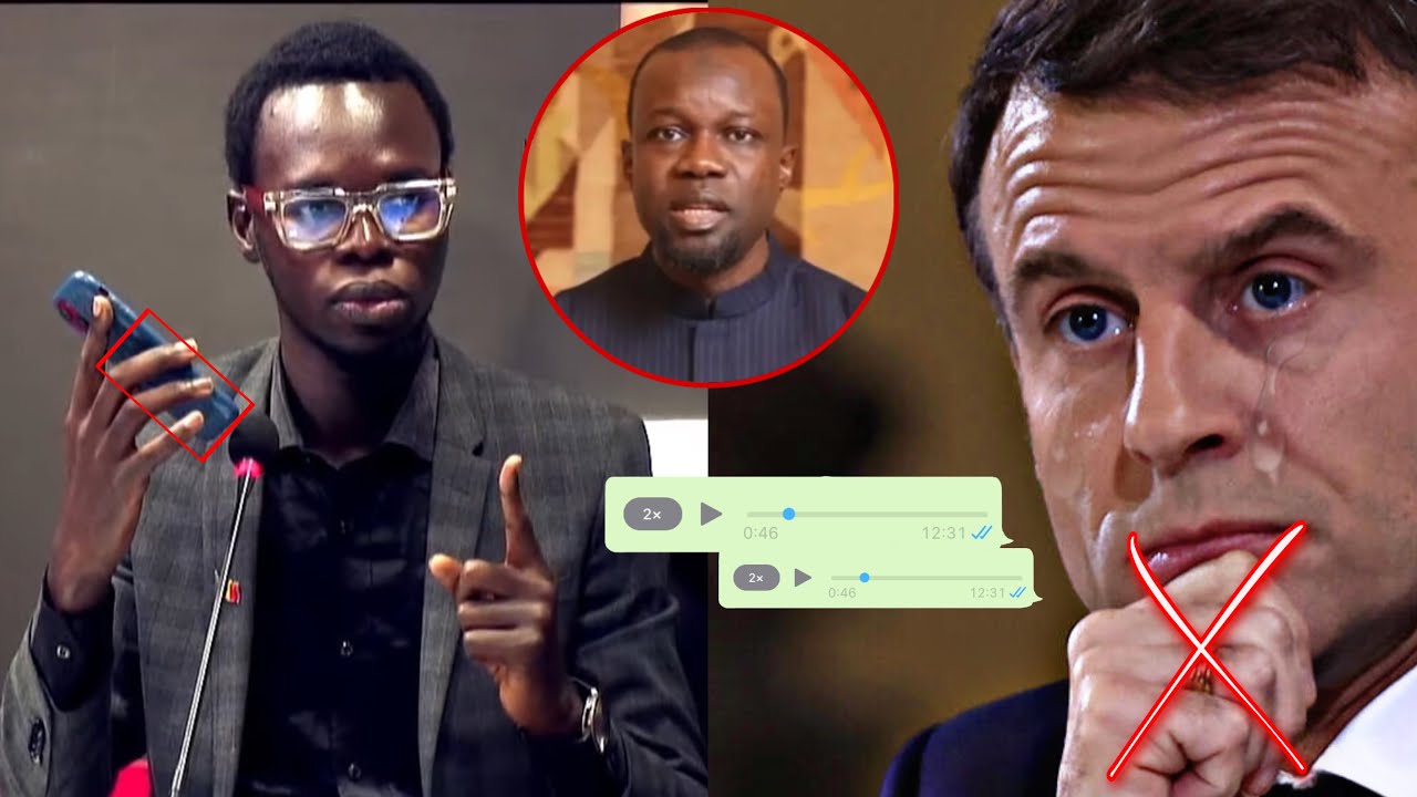 «Audio bi dinako.." Juriste Diouf envoie Macron à la Var et démenti en direct «Sonko limou wakh ...