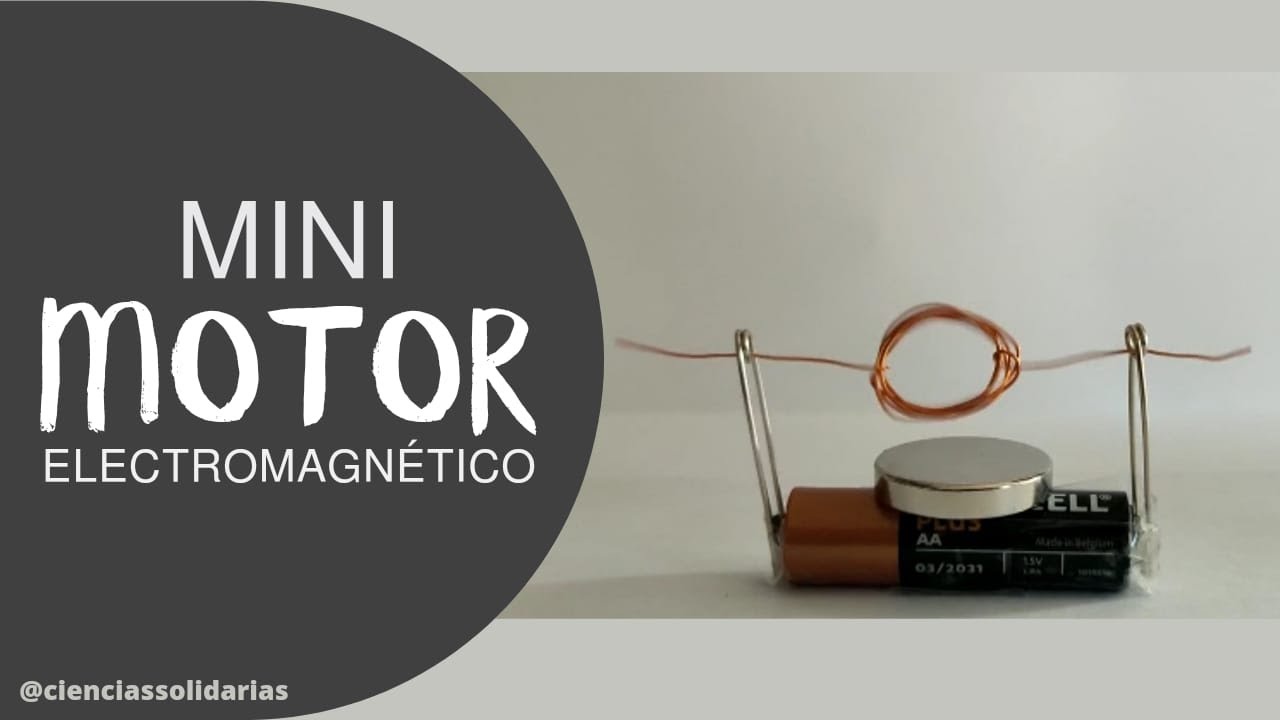 Mini motor eléctrico casero, paso a paso. - YouTube