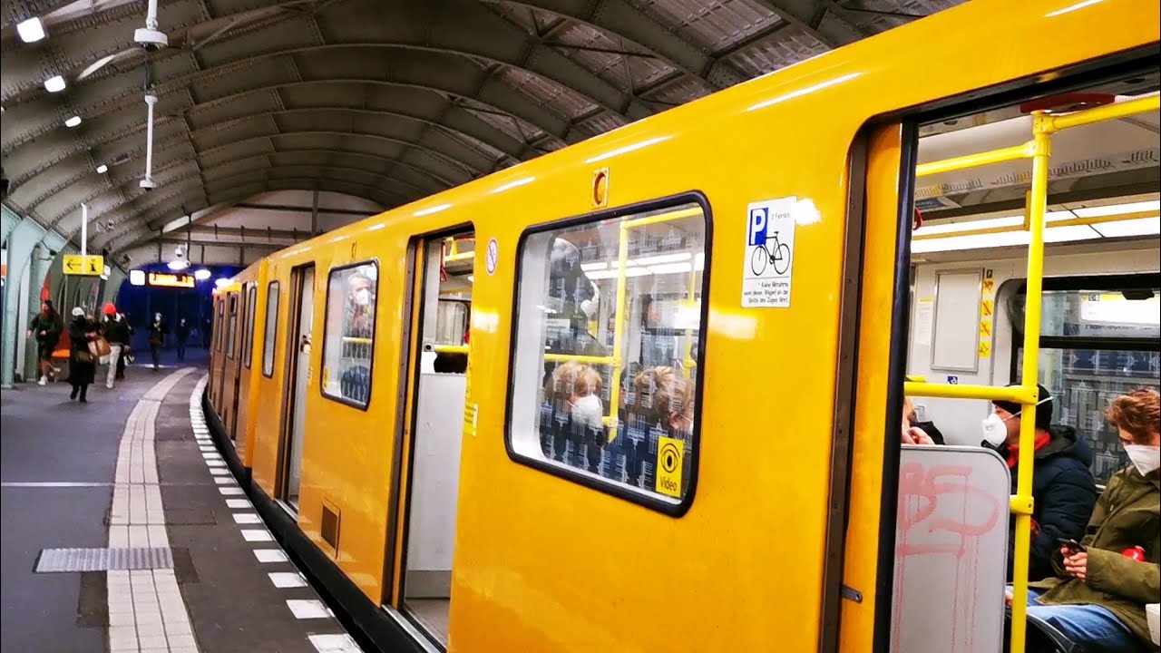 U-Bahn Berlin Mitfahrt im A3L92.3 auf der U3 [HD 1080p] - YouTube