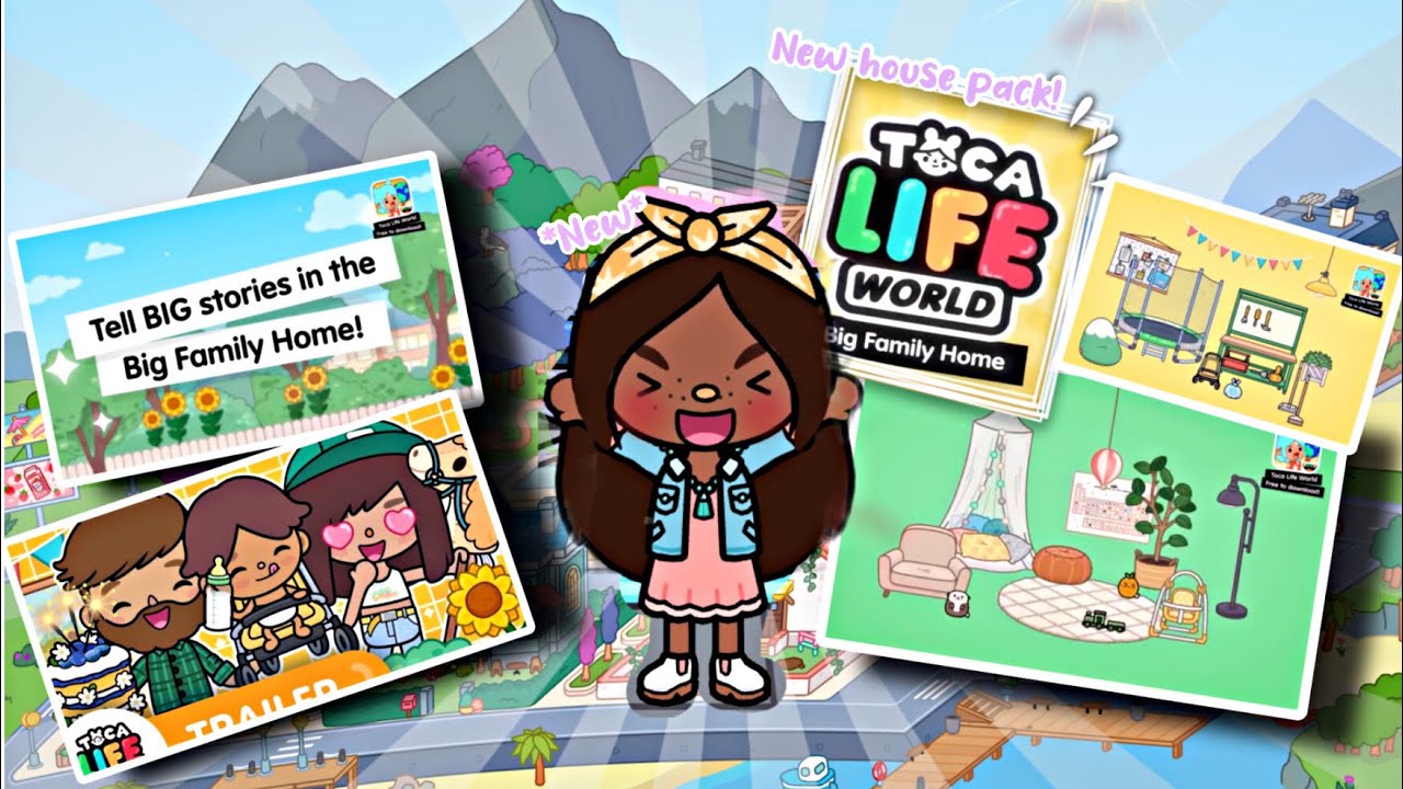 Big Family House Trailer|| Coming in 3 day’s? ~ Toca Life world 🌍 ~ Itz ...