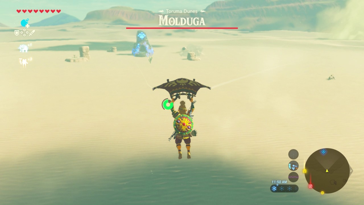 Side Quest - Medicinal Molduga Tutorial Zelda Breath of The Wild - YouTube