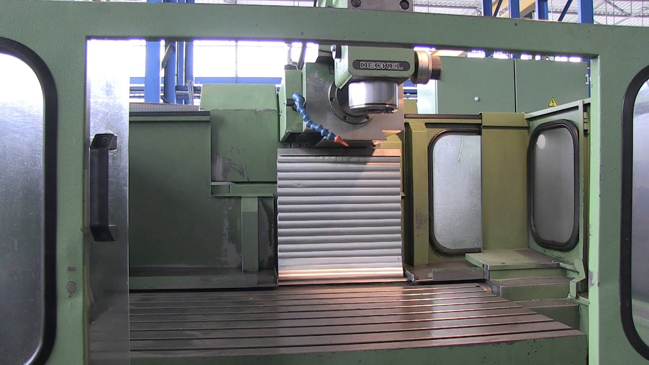 v0400532 Milling Machine Deckel FP4A mL - YouTube