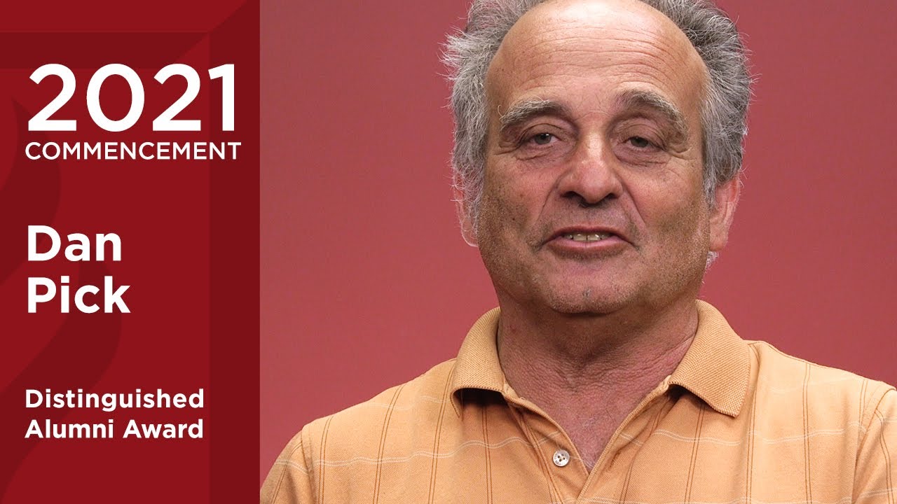 Distinguished Alumni Awards 2021 - Dan Pick - YouTube