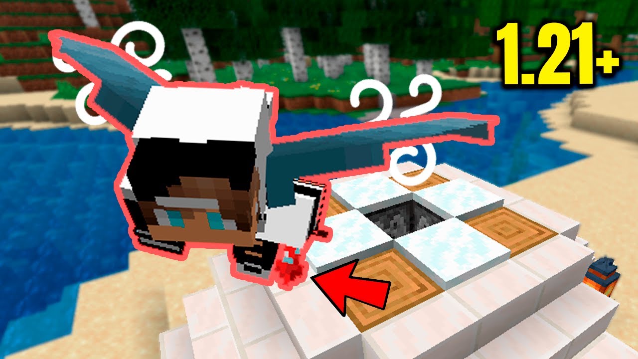 The NEW WIND CHARGE LAUNCHER in Minecraft 1.21+ 🚀 - YouTube