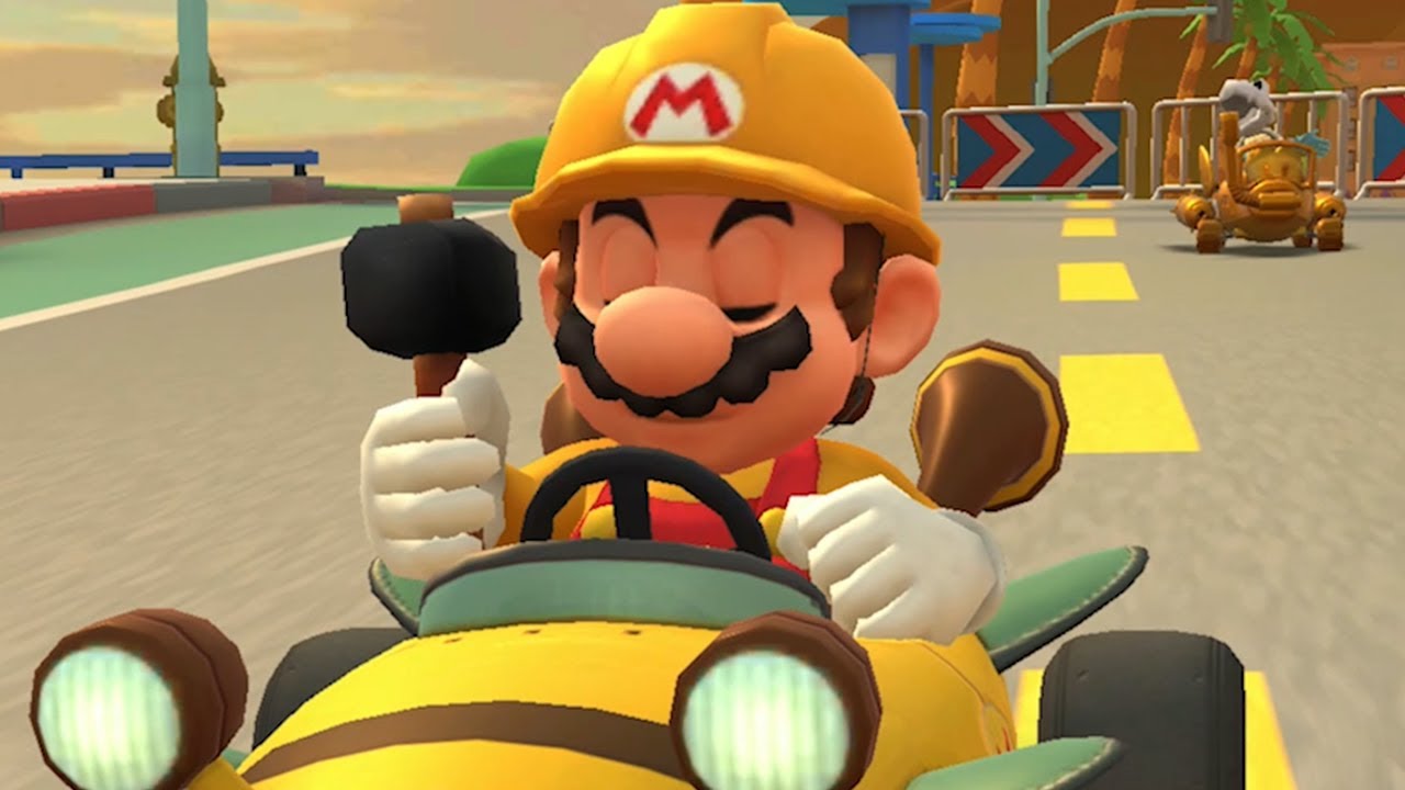 Mario Kart Tour - Hammer Bro Cup! (Los Angeles Tour) - YouTube