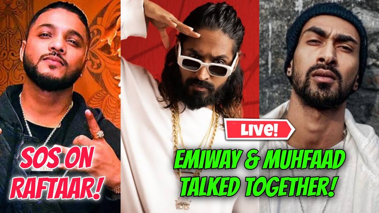 Finally Muhfaad & Emiway Talked Together! Collab Coming? SOS Reply ...