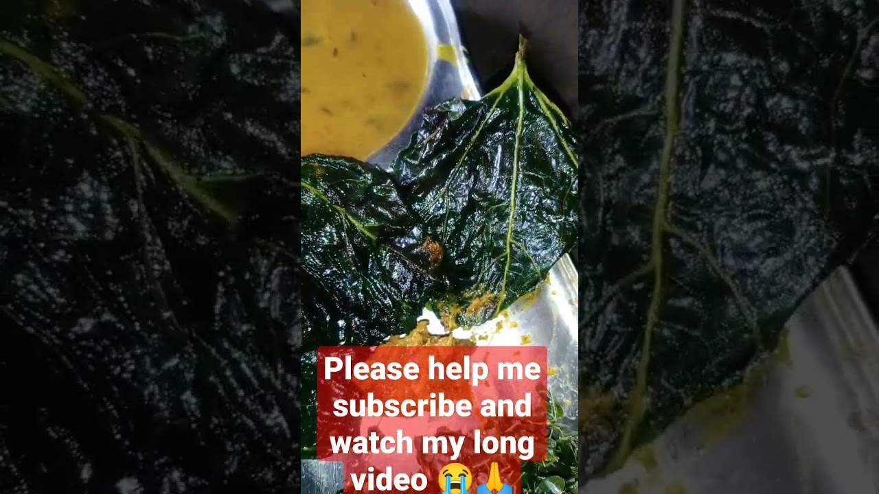water pumpkin leaves etc recipe - YouTube