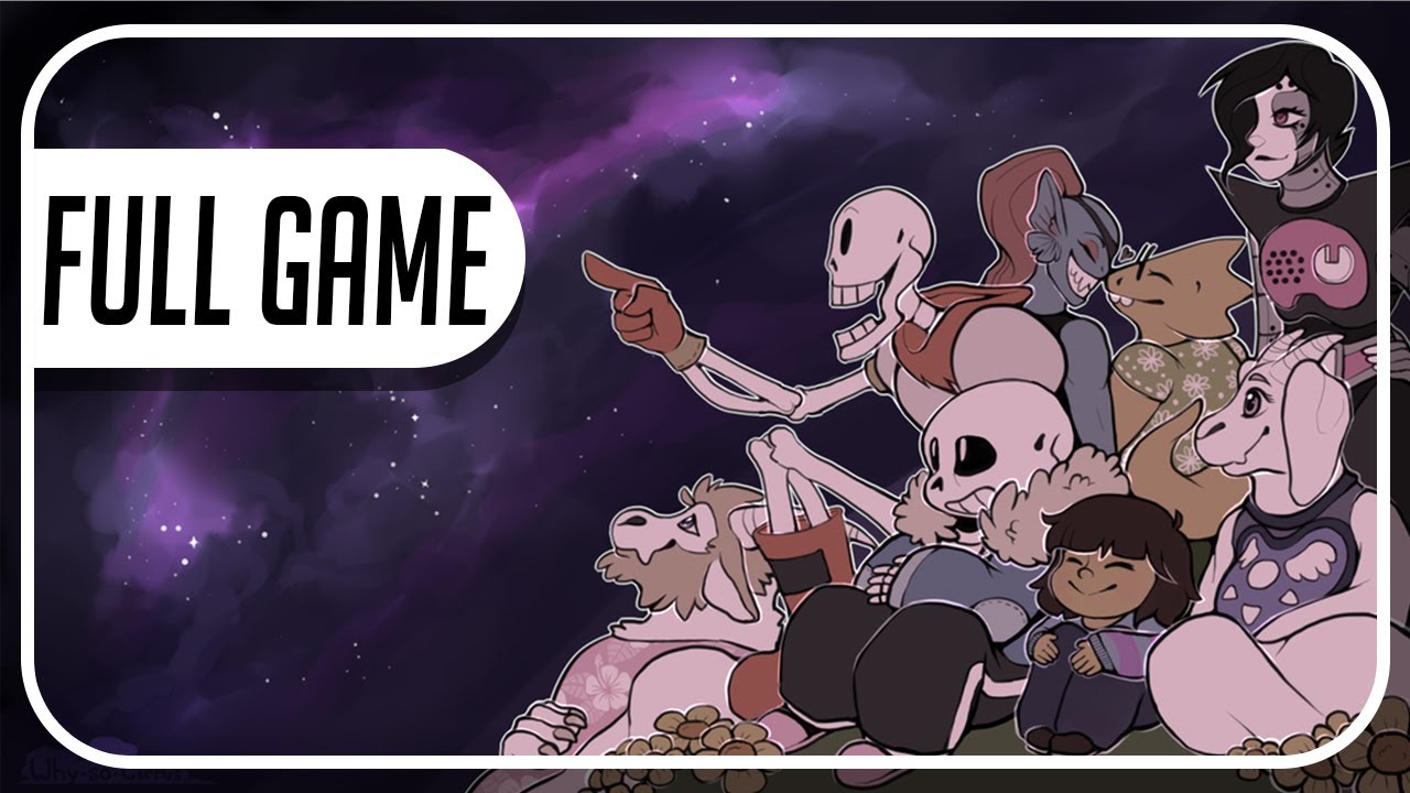 Undertale FULL GAME Walkthrough No Commentary (Longplay) - YouTube