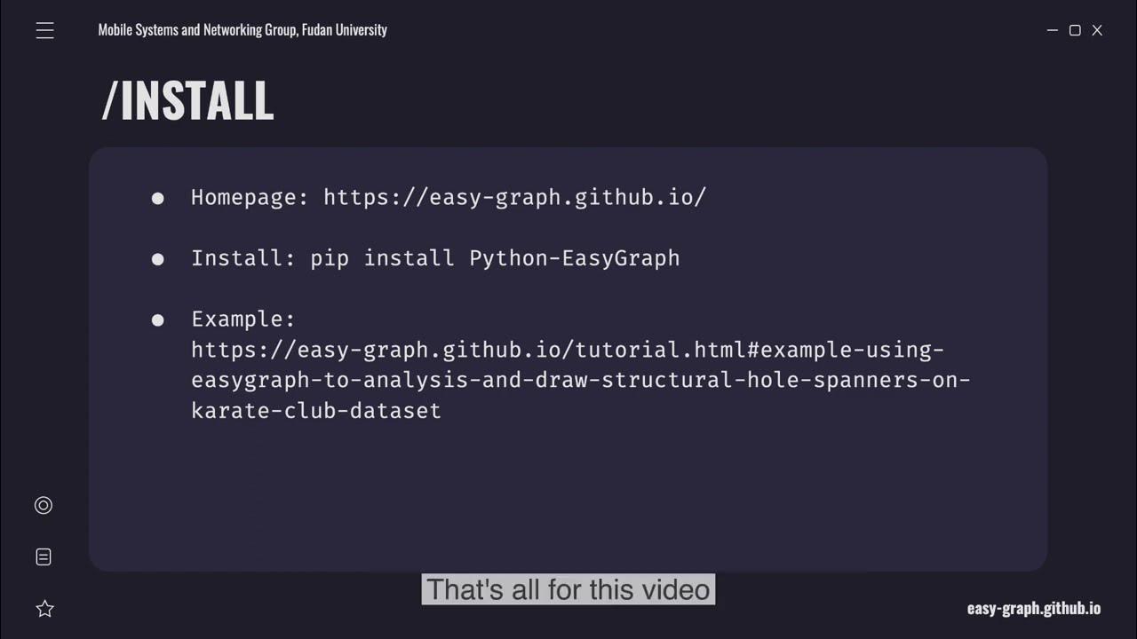 EasyGraph Tutorial 1 - Introduction - YouTube