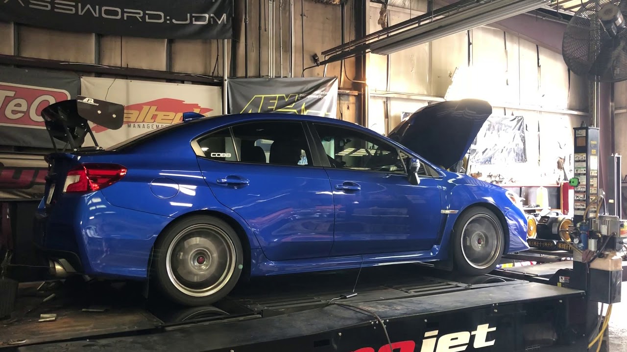 FP Green STI Dyno - YouTube