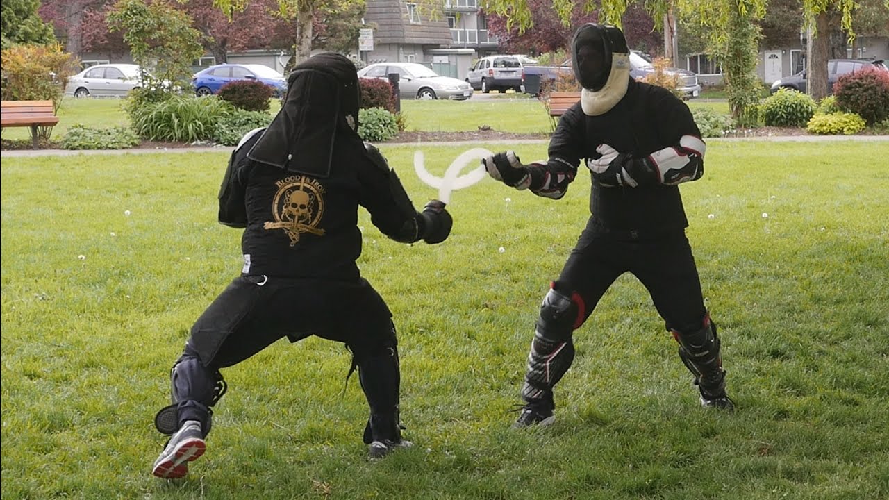 First Attempt at Sickle Fighting (with Commentary) - YouTube