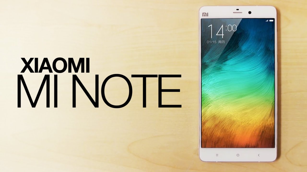 First Looks: Xiaomi Mi Note phablet - YouTube