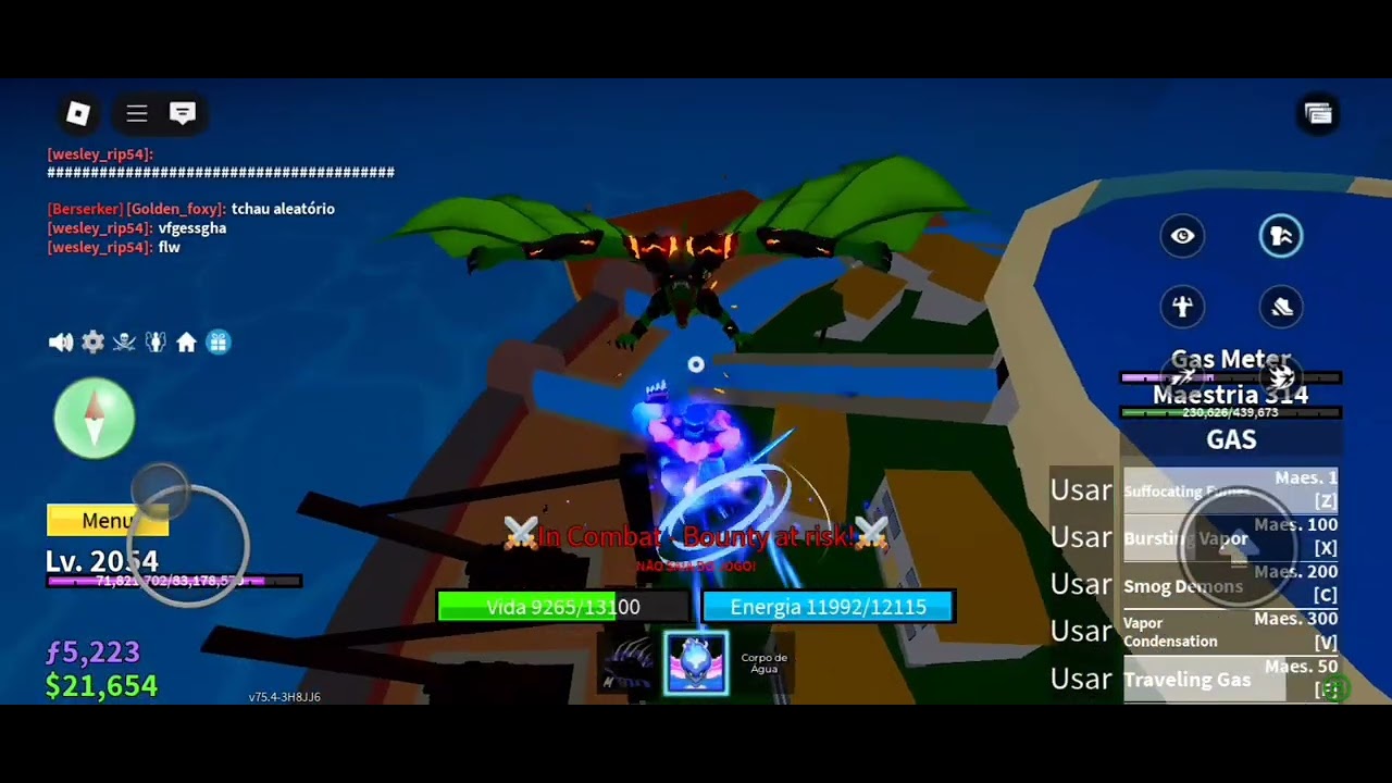 Gas vs dragon - YouTube