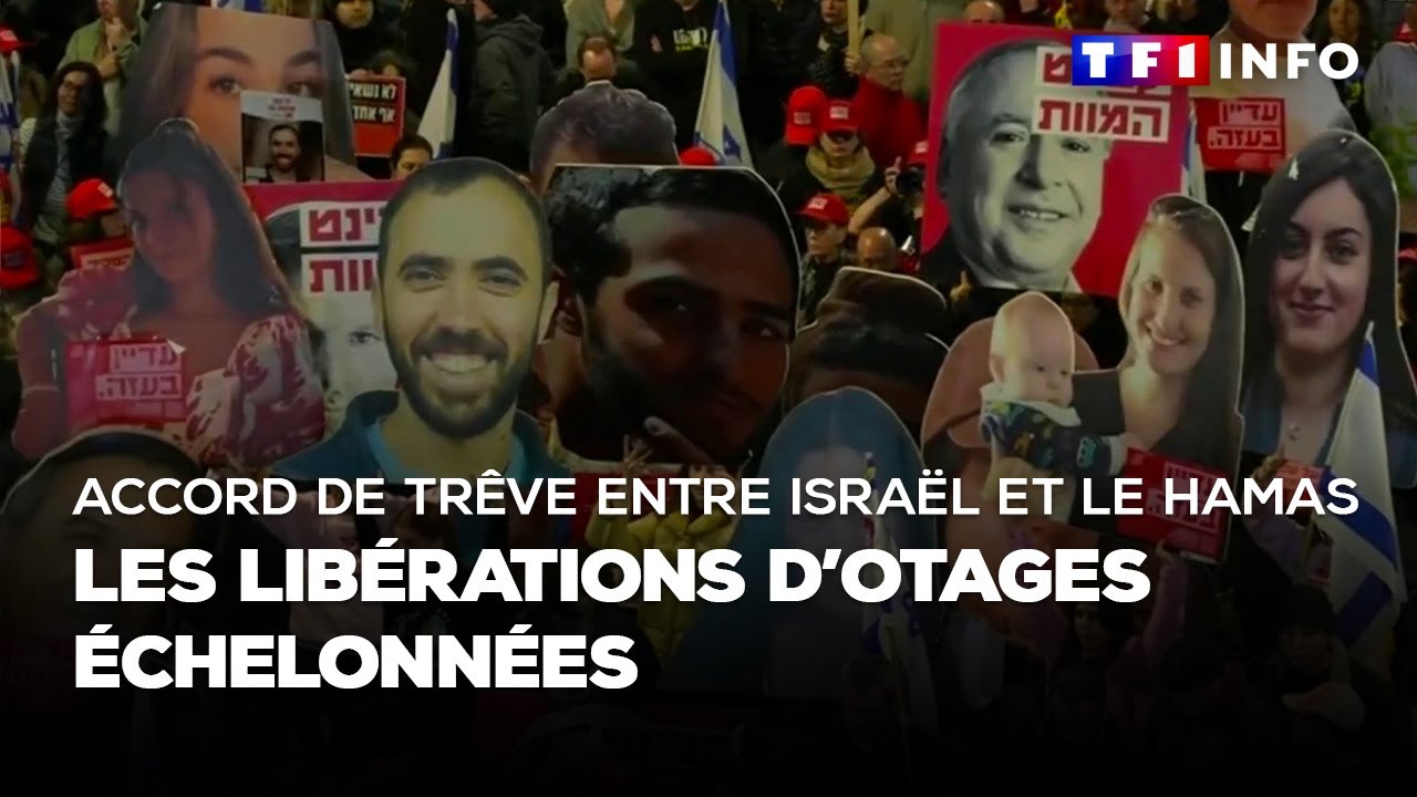 Accord de trêve entre Israël et le Hamas : les libérations d'otages s ...