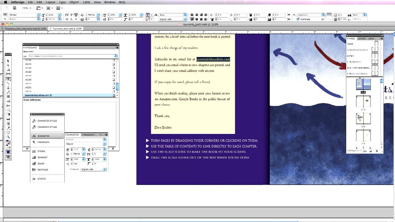 Exporting Flash Flipbooks from inDesign CS5 - Part 4 (1080p) - YouTube