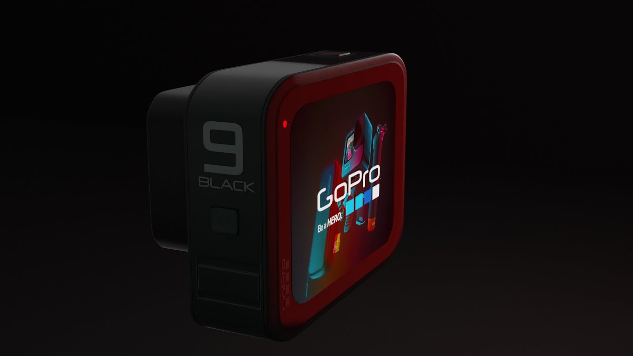 GoPro Hero Black 9 || 3d Animation || Blender 3.2.1 - YouTube