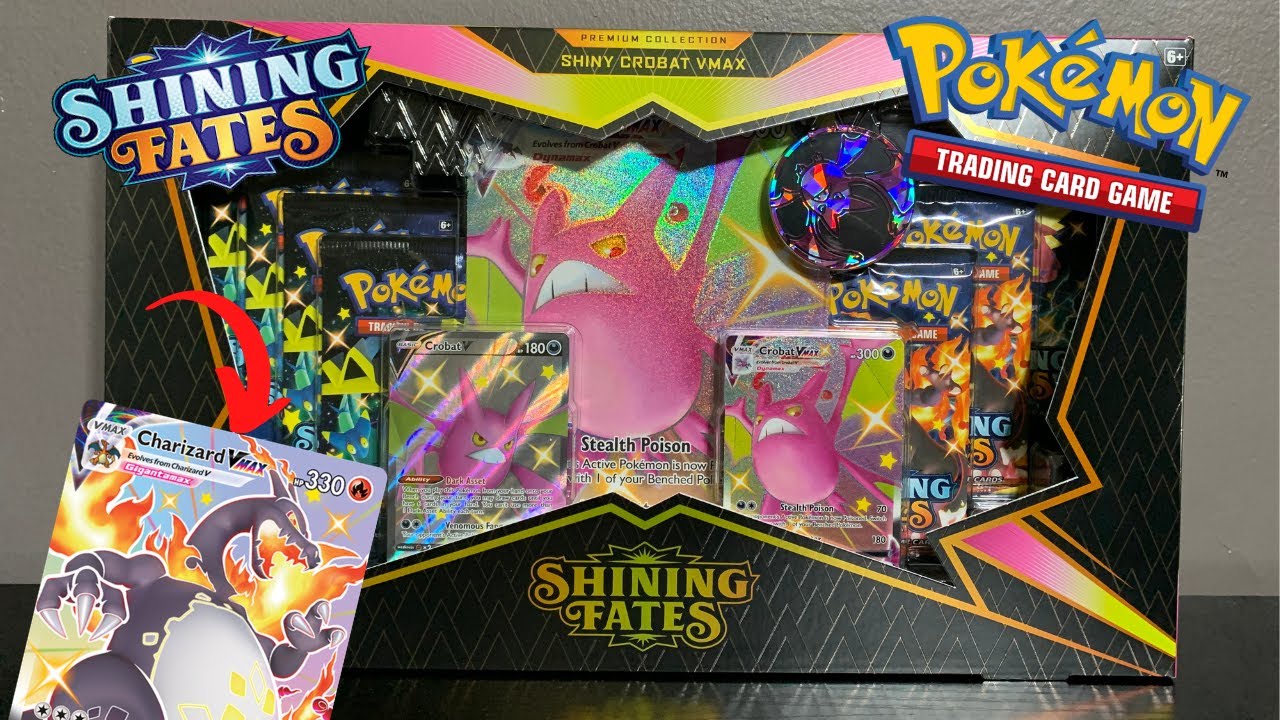*Shiny Crobat Collection Box!!* Pokemon Cards Pack Opening - YouTube