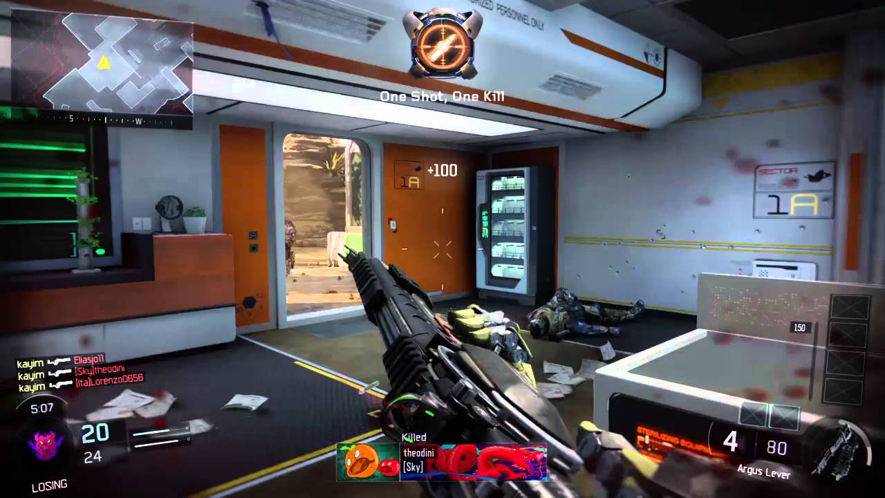 Call of Duty®: Black Ops 3 - 4 Man Shotgun killfeed - YouTube
