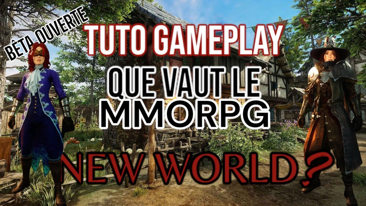 [TUTO/GAMEPLAY] BÊTA DE NEW WORLD,QUE VAUT CE MMORPG ? - YouTube