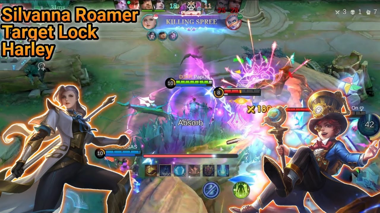 Silvanna Roamer vs Gatotkaca: Target Lock on Harley - Epic Jungle ...