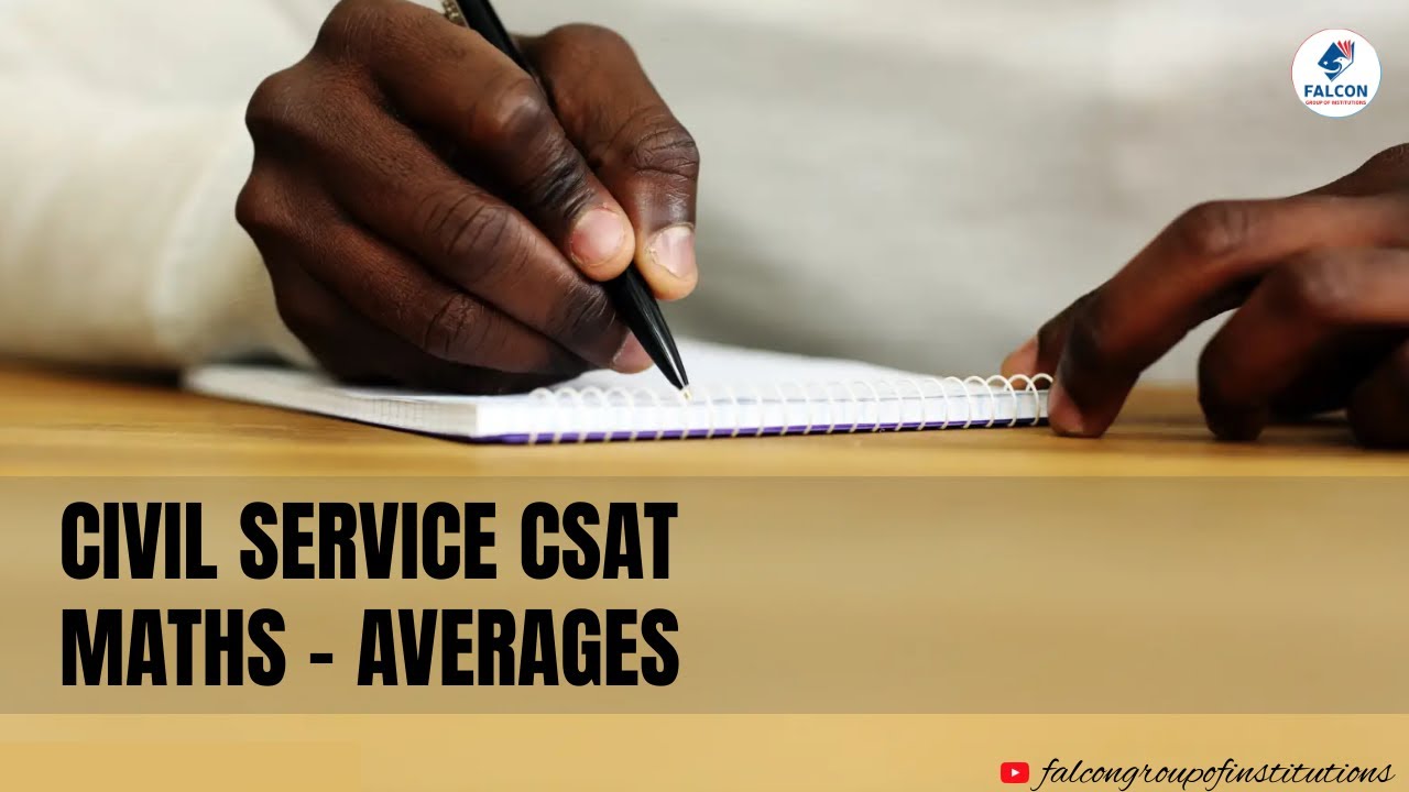 Civil Service CSAT Maths - Averages | Practice questions | Full topic ...