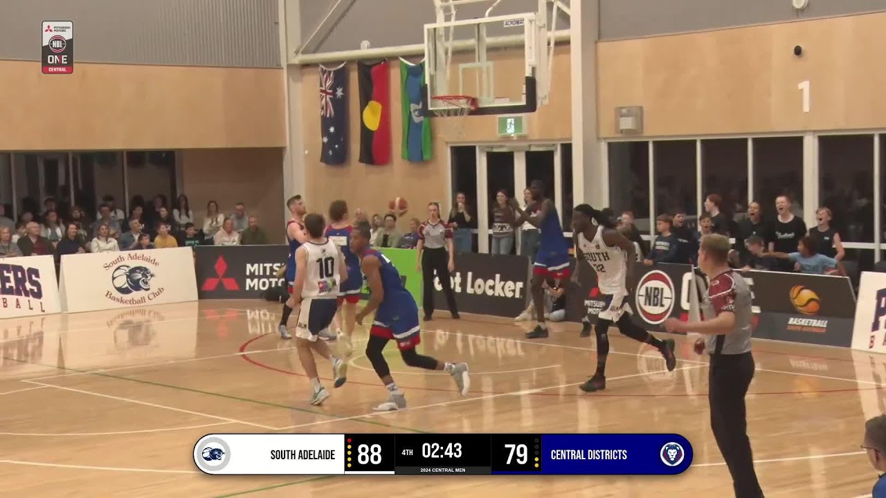 Alex Starling with 34 Points vs. Central Districts - YouTube