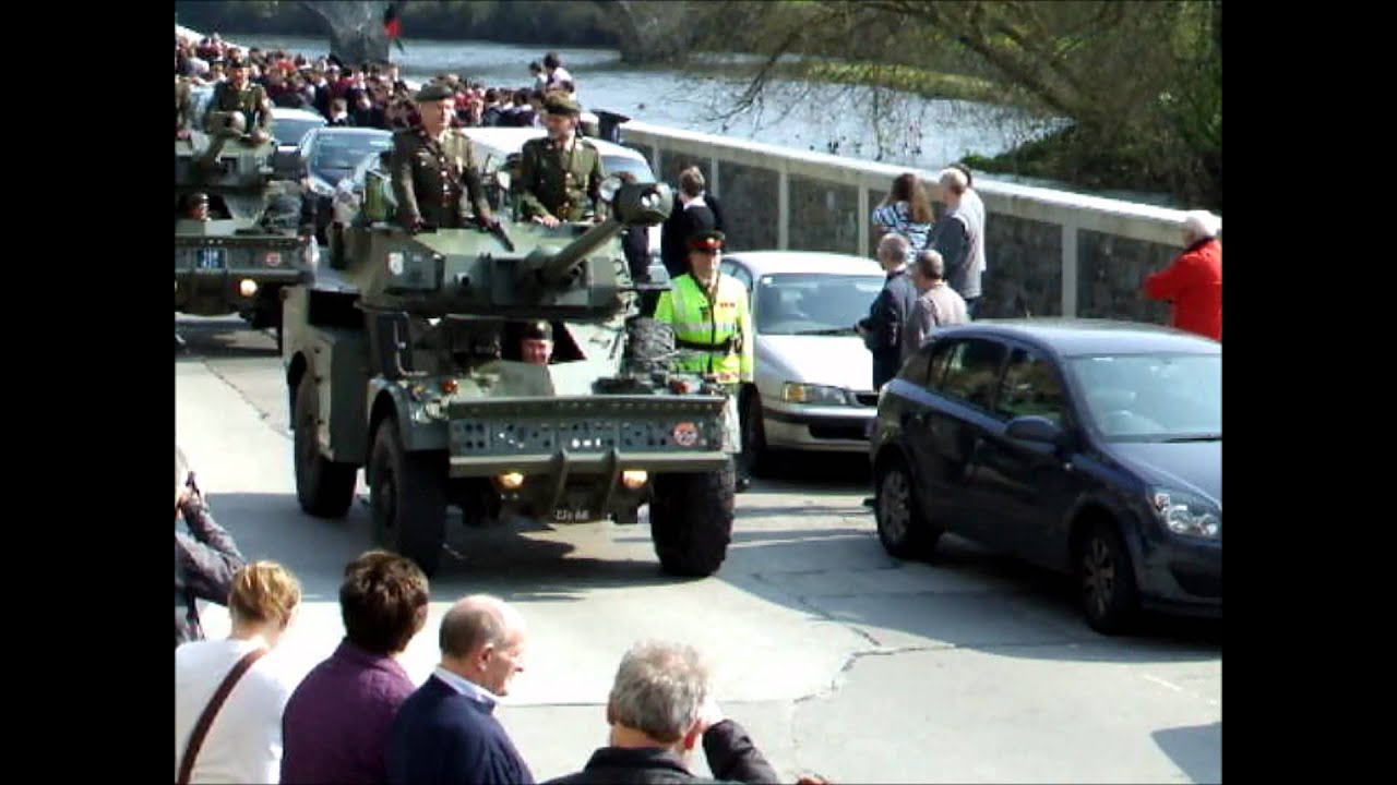 12th Infantry Battalion Kickham Barracks final March through Clonmel ...