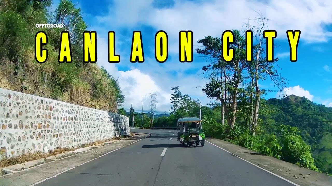 Driving to Canlaon City Municipality of Vallehermoso Street View - YouTube
