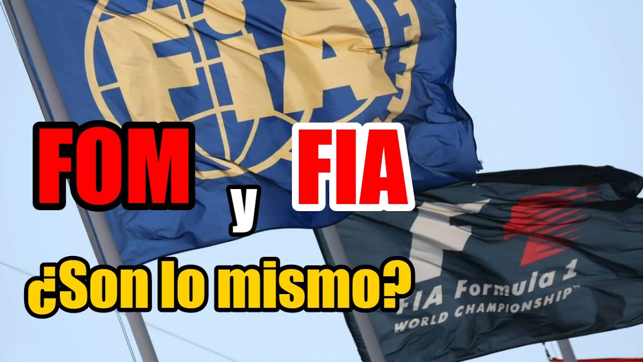 ¿Qué es la FOM 🔥 en la FORMULA 1? 💣 Diferencia entre FOM y FIA en la F1 ...