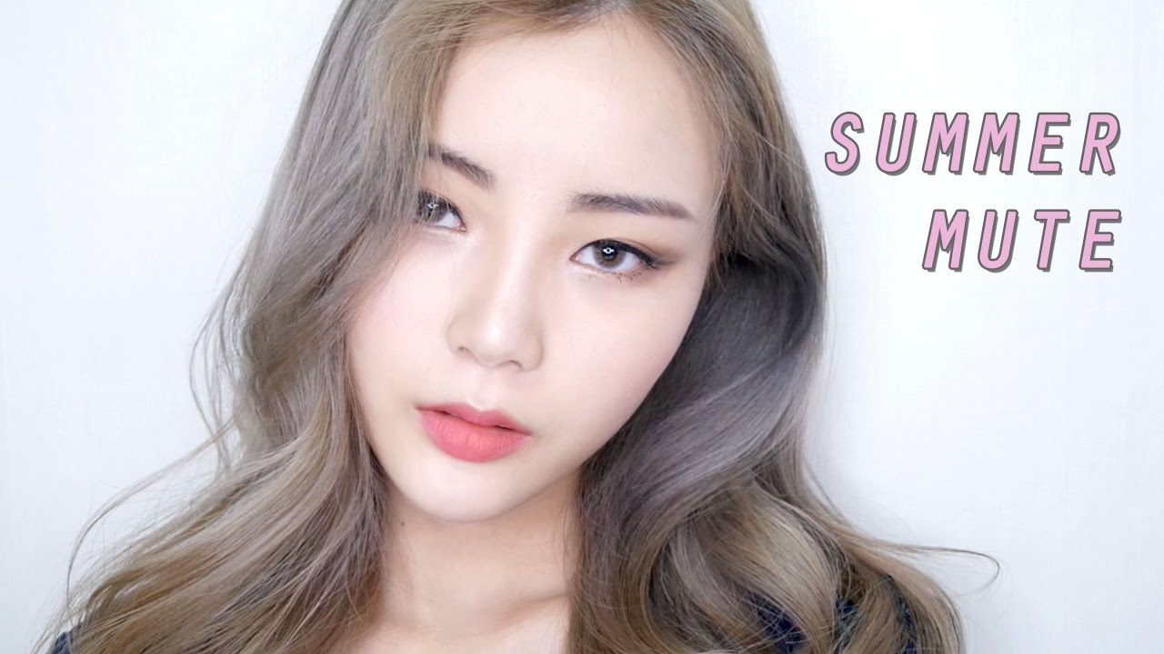 여름뮤트 메이크업🌷 Summer Mute Makeup | 혜봉 Hyebong - YouTube
