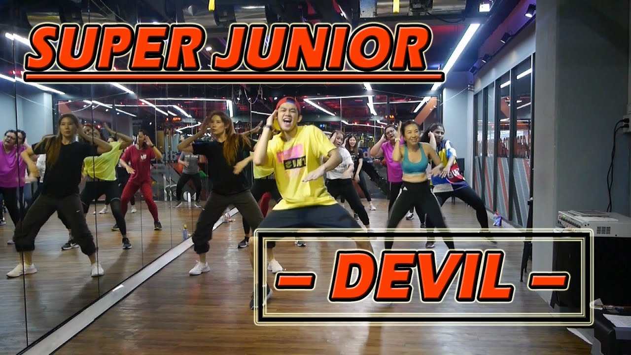 [KPOP] SUPER JUNIOR – DEVIL | Dance Fitness By Golfy | คลาสเต้นออกกำลังกาย - YouTube