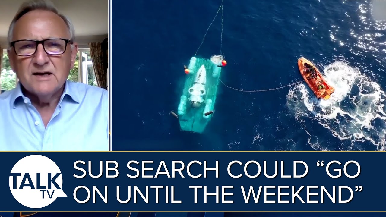 Titanic Sub Search Could "Go On Till Weekend" Predicts Former NATO ...