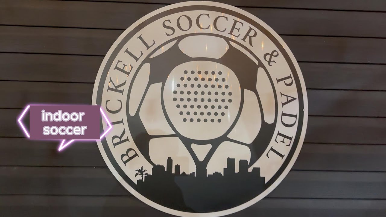 Indoor Soccer - Brickell Soccer & Padel - Miami - YouTube