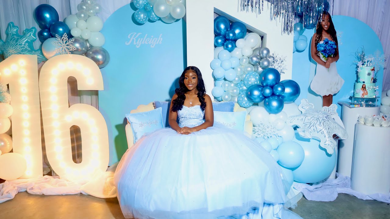 My Sweet 16 Party | Winter Wonderland - YouTube