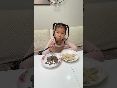 My Daughter's Dumplings Are Filled With Coins #funny #cute #comedy